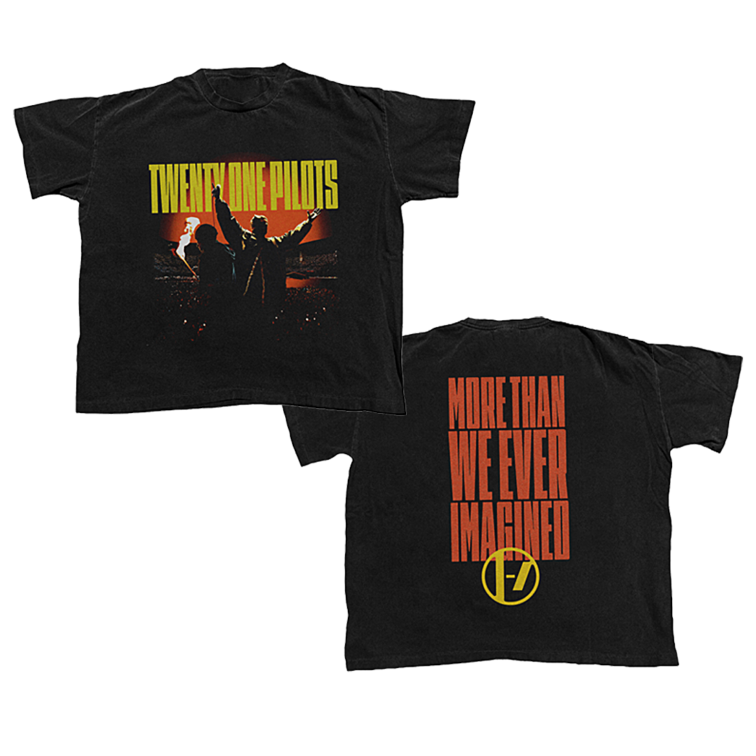 "Imagined" Black Tee | Twenty One Pilots Official Store